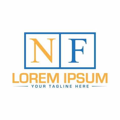 Premium Vector Alphabet Letters Initials Monogram Logo Nf Fn N F