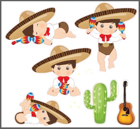 Little Charro Digital Files Only Vector Mexican Folklore