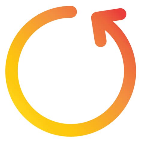 Rotate Generic Gradient Icon