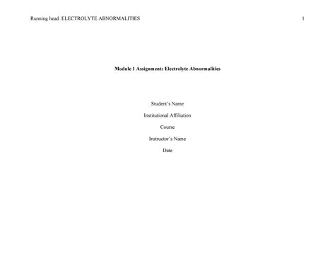 Electrolyte Abnormalities Electrolyte Normal Range Hyperkalemia Signs