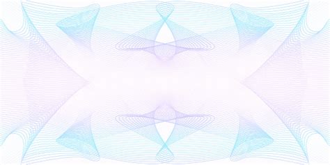 라이트 핑크 바이올렛 시안 기요체 패턴 수평 대칭 워터 마크 라인 아트 디자인 컬러 커브 미묘한 선을 구부립니다 벡터 추상 적 배경입니다 여권 지폐 수표 증명서 바우처용