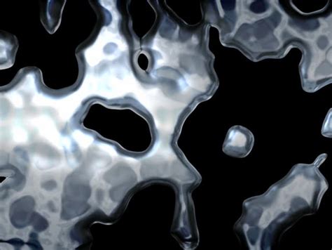 Looping Pools Liquid Mercury Pal Visit Stock Footage Video 100