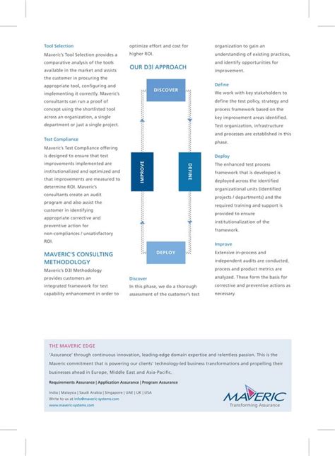 Test Process Consulting Services Maveric Systems Pdf