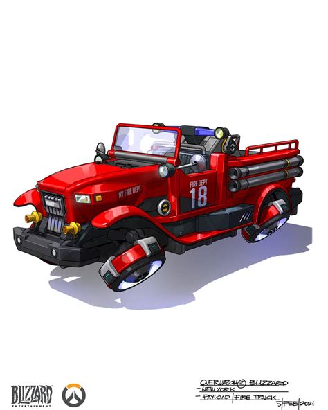 Oscar Cafaro More Of The Overwatch 2 Vehicle Concept Art Blizzard