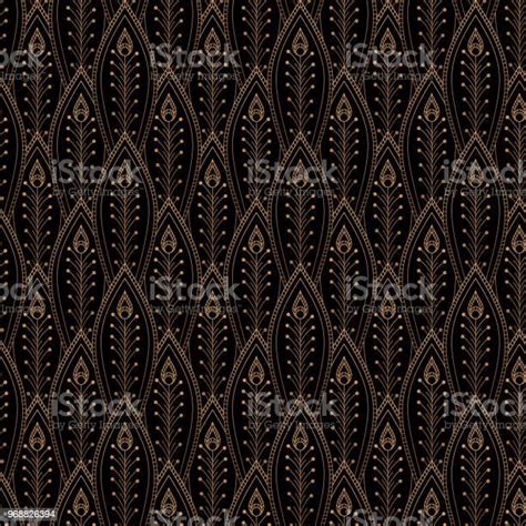 고급 배경 벡터입니다 공작 깃털 규모 로얄 패턴 완벽 한입니다 요가 벽지 미용실 스파 신부 샤워 인도 결혼식 파티 휴가 크리스마스 카드 골드 블랙 아트 데코 디자인 공작새에