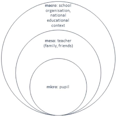 Schematic Representation Of The Bronfenbrenner Lens Download