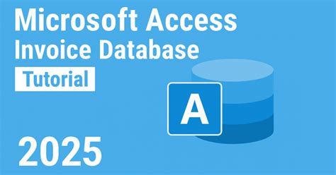 How To Build An Invoice Management System In Microsoft Access