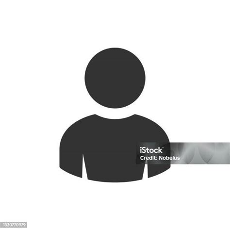 사용자 아이콘 벡터 개인 기호 격리 프로필 실루엣 픽토그램 또는 아바타 로그인 또는 내 계정 아이콘 0명에 대한 스톡 벡터 아트 및 기타 이미지 Istock