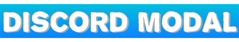 Github Shuruhatik Discord Modal The Package Helps You To Create A