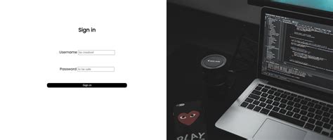 How To Make A Responsive Sign In Form Dark Mode Js Dev Community