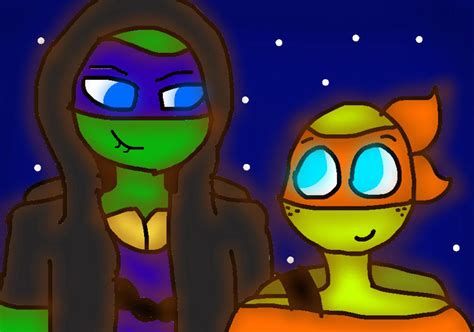 Tmnt 2012sp Swiftangelo Swift X Mikey By Marialinehamato On Deviantart