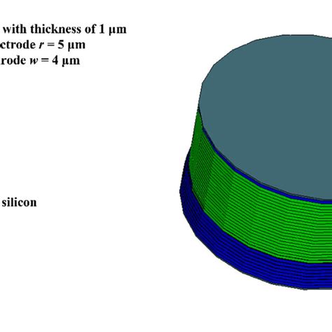 The View Of The Implanted Epi Silicon 3d Spherical Electrode Detector