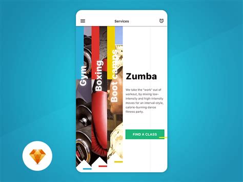 Services Day93 My Uiux Free Sketchapp Challenge On Behance