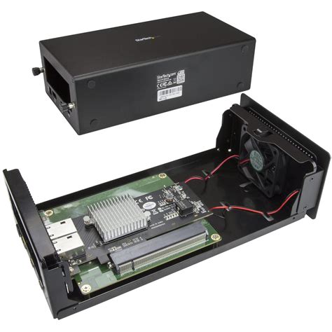 Startech Com Thunderbolt 3 To 2 Port 10gbe Nic Chassisexternal Pcie Enclosure Plus Cardconnect