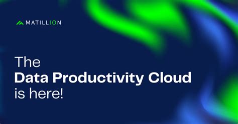 The Data Productivity Cloud Is Here