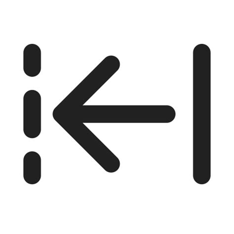 Padding Left Filled User Interface Gesture Icons