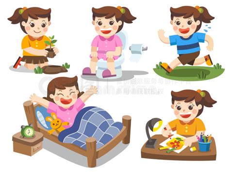 指已提到的人每日的常规关于一漂亮的女孩向一白色的b一ckground 图片免费下载 5107992896 千图网pro