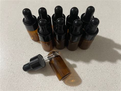Ml Dropper Bottles Hobbies Toys Stationery Craft Craft Supplies Tools On Carousell
