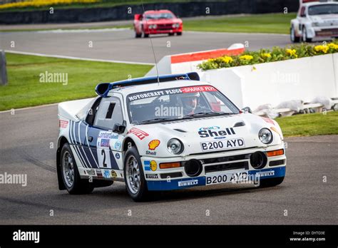 1986 Ford Rs200 Group B Rally Car With Driver Ian Gwynne 72nd Goodwood