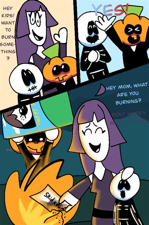 I Made A Spooky Month Comic This Was Also My First Time Drawing Lila