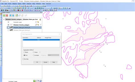 how to combine polygons on mapinfo discover gis tutorial