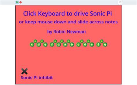 Controlling Sonic Pi From Scratch 3 On A Raspberry Pi4 Rbnrpi