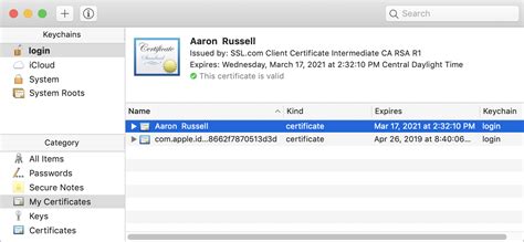 Installing An S Mime Certificate And Sending Secure Email In Outlook On Macos