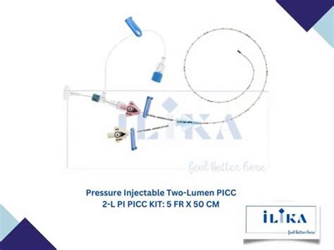 Pressure Injectable Two Lumen Picc Pi Picc Kit 2 L 5 Fr X 55 Cm At ₹ 1599 Piece Double Lumen