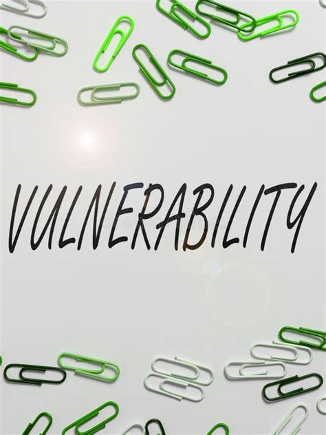 Conceptual Caption Vulnerability Business Showcase State Of Being