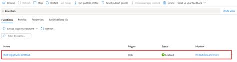 Function App Not Triggering Blob Trigger And Not Listing Function Name