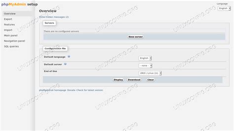 How To Install Phpmyadmin On Rhel 8 Centos 8 Linux Tutorials