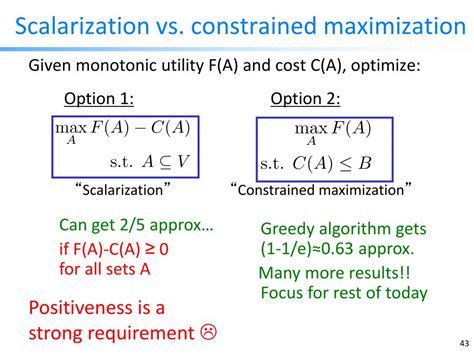 Ppt Tutorial On Optimization With Submodular Functions Powerpoint