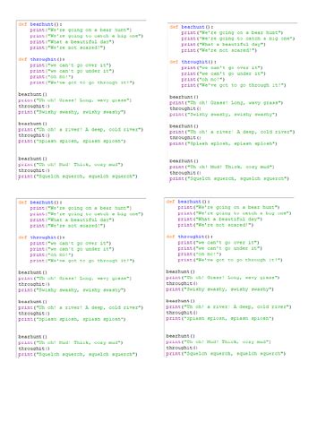 Subroutines Programming Procedures Lesson Gcse Computer Science Python Teaching Resources