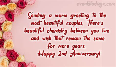 Love Quotes For Second Anniversary Short Anniversary Quotes