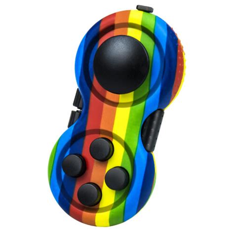 Wtycd Original Fidget Retro Rubberized Classic Controller Game Pad Fidget Focus Toy With 8
