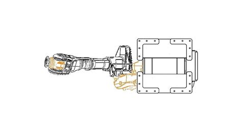 Abb Irb 6640 Robot 3d Model Rigged Cgtrader