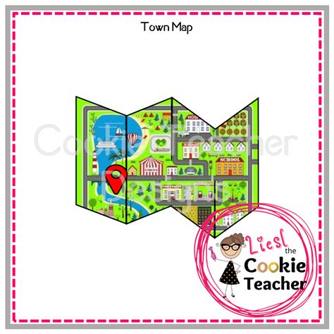 Town Map The Cookie Teacher