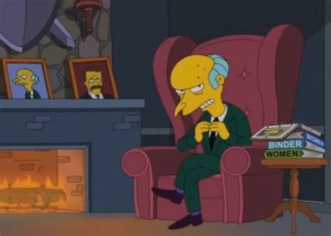 Simpsons Boss Mr Burns Endorses Mitt Romney For President