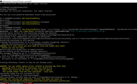 Windows When I Install `chocolatey` Nothing Happens After Entering The Command Stack Overflow