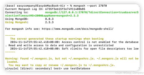 超级详细！关于分布式数据库mongodb的副本集部署、文档同步、故障转移详细！！！操作mongodb副本集的搭建包括副本集的安装与启动