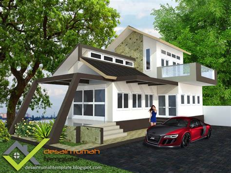 Tips Postpro Hasil Render Sketchup Gratis Desain Rumah Editable