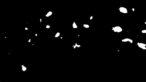 background subtraction segmentation results for frame without mrf or