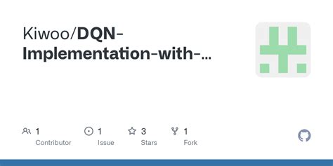 GitHub Kiwoo DQN Implementation With PyTorch