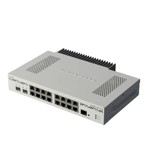 Mikrotik Cloud Core Router Ccr2004 16g 2s Pc 16xgb 2x10g Sfp Alta Performance E Conectividade