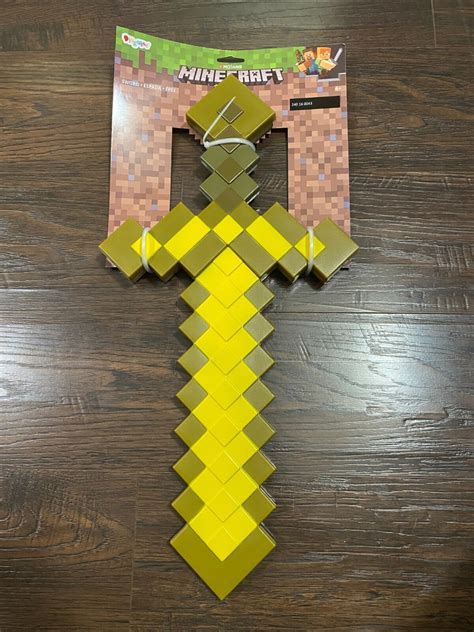Gold Minecraft Sword