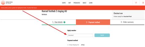 [vouchers] no red highlighting of voucher code when code can t be found