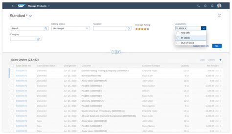 Multi Combo Box SAP Fiori For Web Design Guidelines