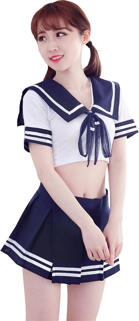 Pengsstyle Japanese Anime Schoolgirl Cosplay Outfit Womens Role Play School Girls Uniform