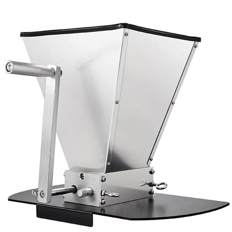 맥아 밀 브루어리 더블 롤러 밀 홈 브루잉을위한 최고의 맥아 그라인더 스탠드가 있는 스테인레스 스틸 보리 크러셔 곡물 밀 Aliexpress