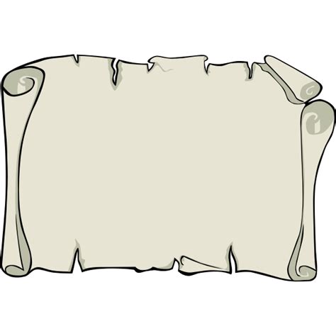 Old Scroll Vector Image Free SVG